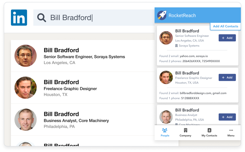 Email Finder Extension - RocketReach Extension